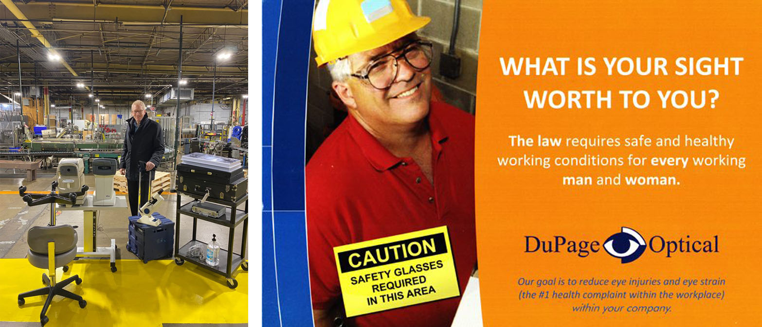 On-Site Eye Exam for OSHA Approved Safety Glasses in Addison, IL ...